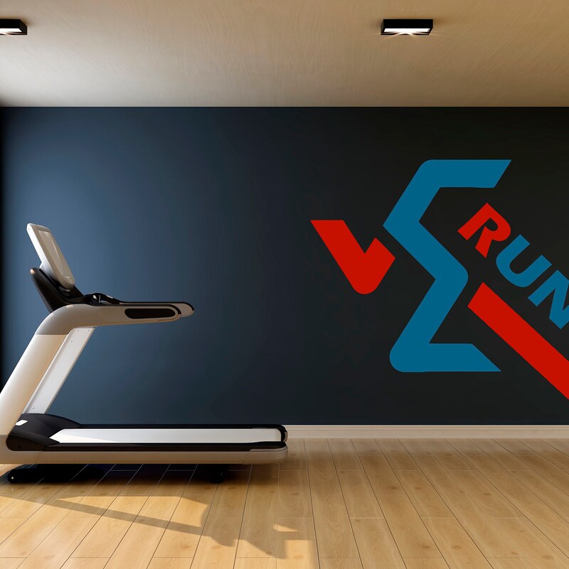 Running Decal - Etsy