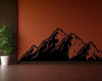 Nature Wall Decal Adventure Wall Sticker Travel Wall Decor SS | Etsy