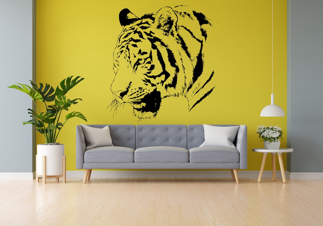 Animals Wall Decal Wild Cats Wall Decal Beasts Wall Decor SS 419 - Etsy