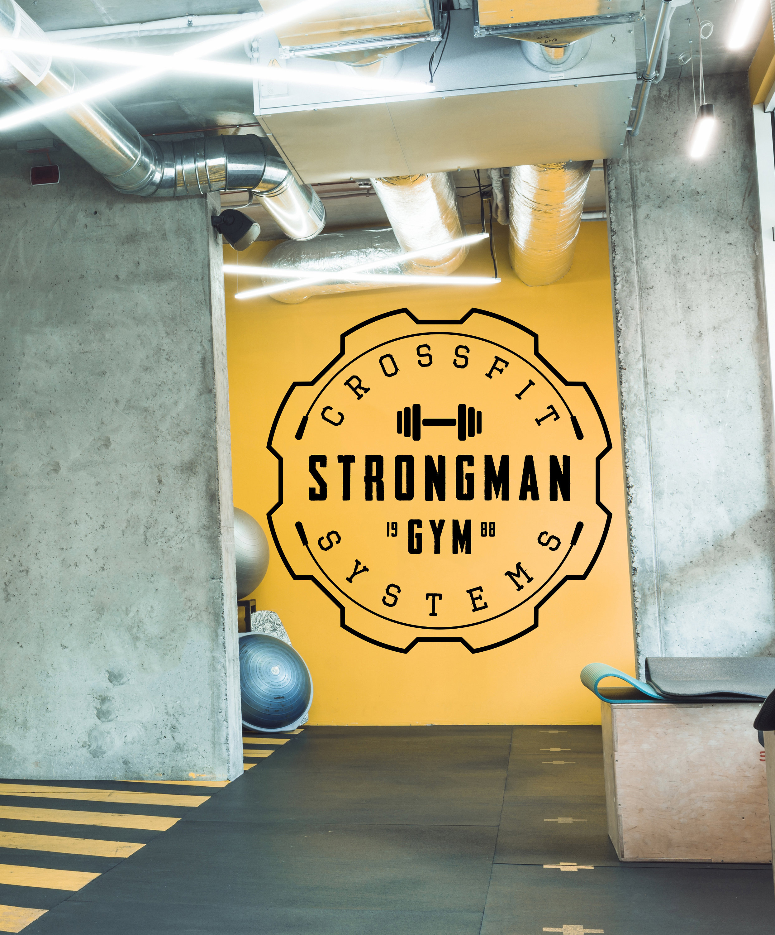 Gym Wall Decal Sport Wall Sticker Gym Wall Decor SS 1032 - Etsy