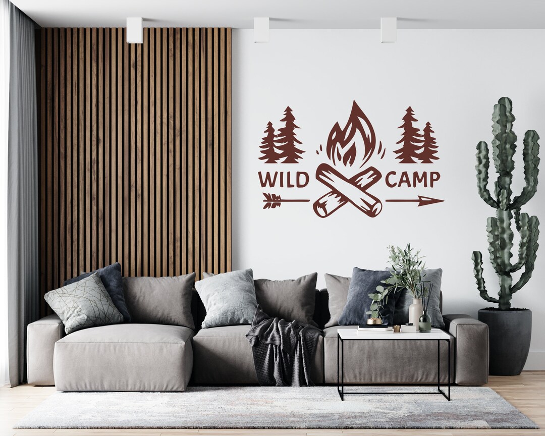 Nature Wall Decal Adventure Wall Sticker Travel Wall Decor SS 701 - Etsy