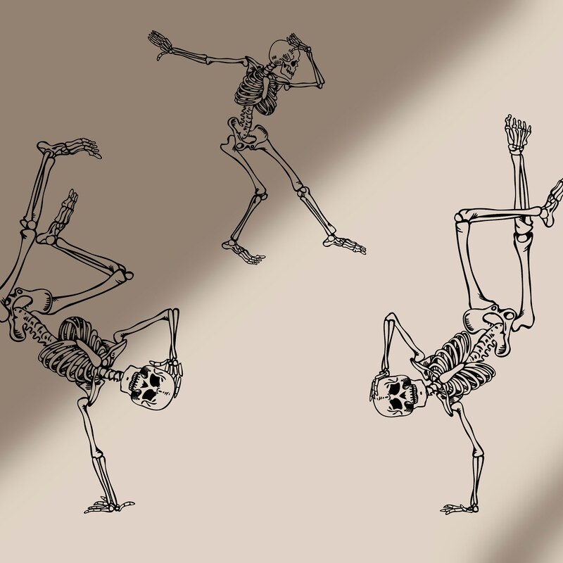 Skeleton Decal - Etsy