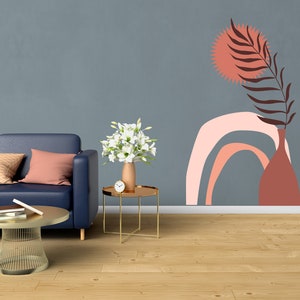 Bohemian Abstract Wall Decor\ Bohemian Wall Decal\ Bohemian Sticker ...