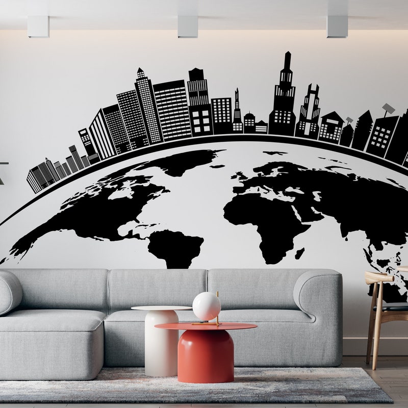City Wall Decals - Etsy