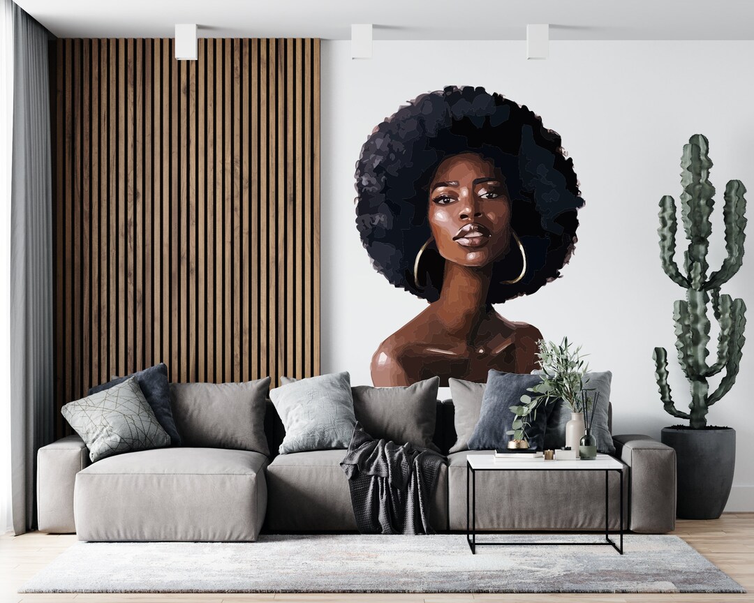 Beautiful Woman Wall Decal Girl Wall Sticker Decal for Beauty - Etsy