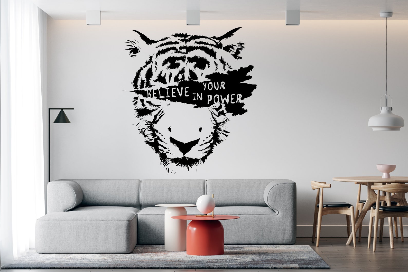 Animals Wall Decal Wild Cats Wall Decal Beasts Wall Decor SS 442 - Etsy