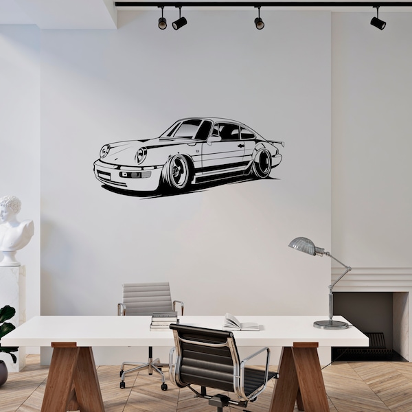 Porsche Vinyl Decal - Etsy