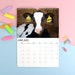 Personalised A4 Cute Animals Monthly Calendar - Start From Any Month ...