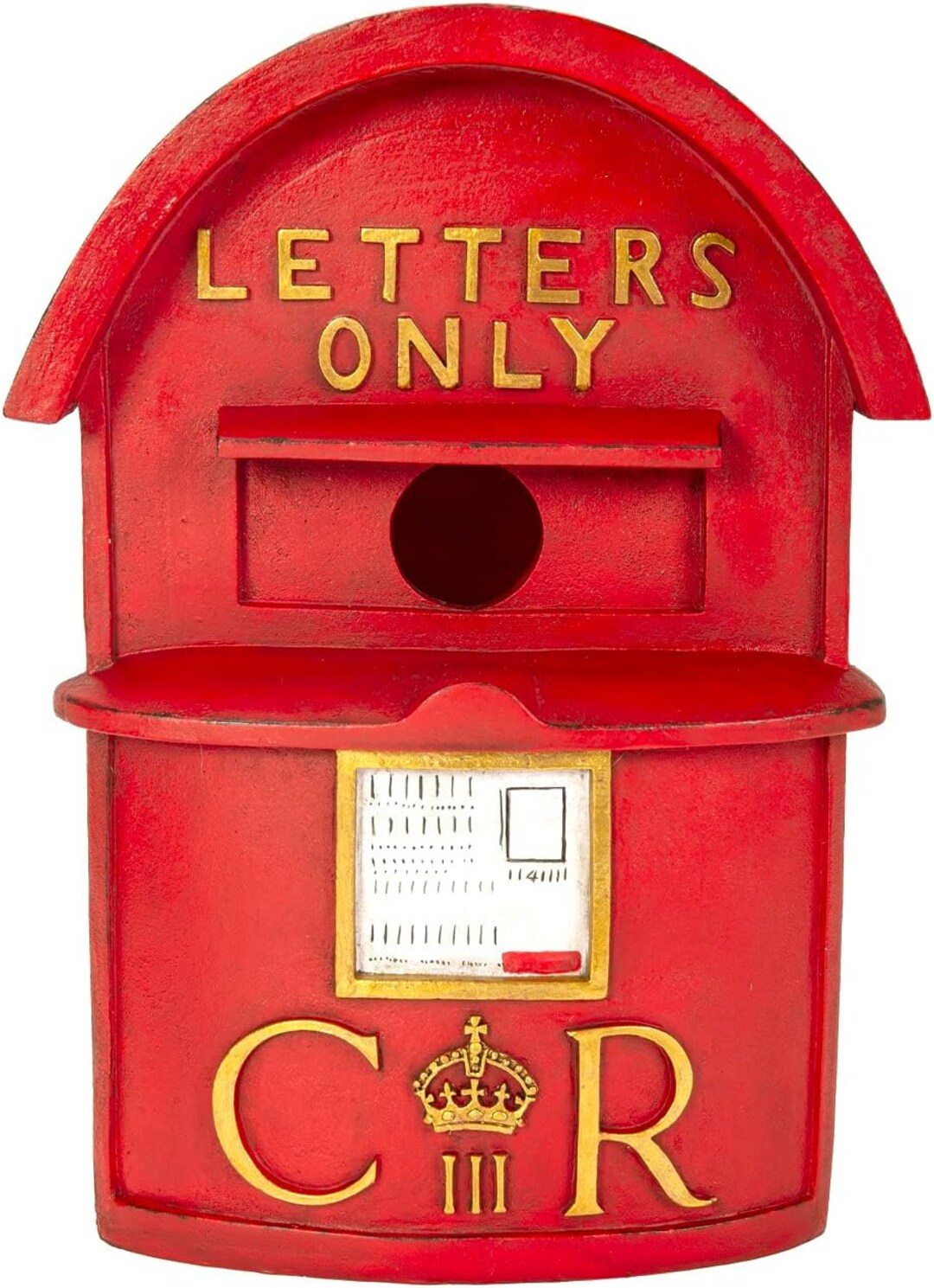 Vivid Arts Red Bird House - Traditional Letter Box Design With Charles ...