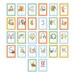 Personalised Animal Alphabet A3 White Framed Print Perfect Baby Bedroom ...