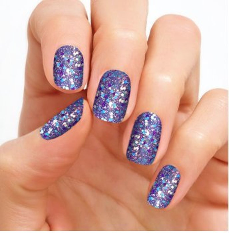 Mardi Gras Color Street Retired Nail Strips Dry Polish - Etsy