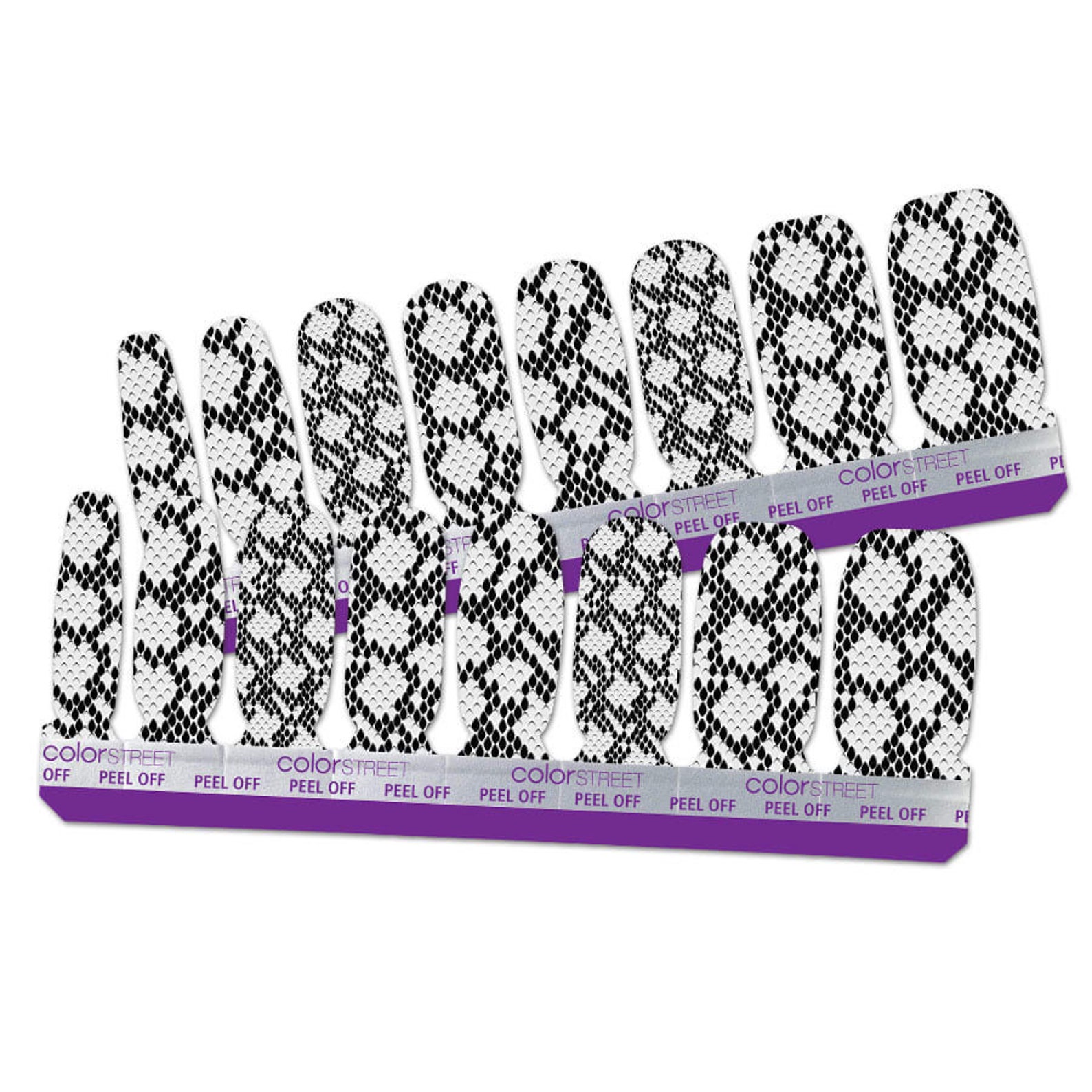 HEADS OR SCALES Overlay Color Street Nail Strips Retired - Etsy