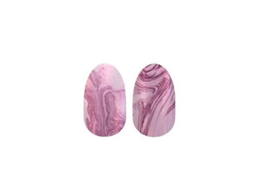 A STONES Throw - Color Street - RETIRED - Amethyst Swirls on Lavender ...