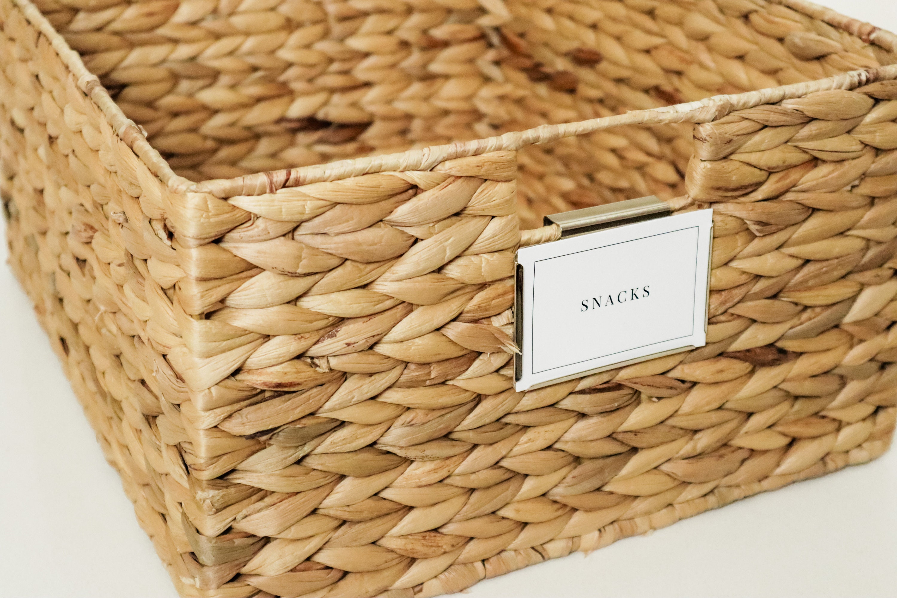 Basket Labels Custom Label Template Pantry Labels Modern - Etsy