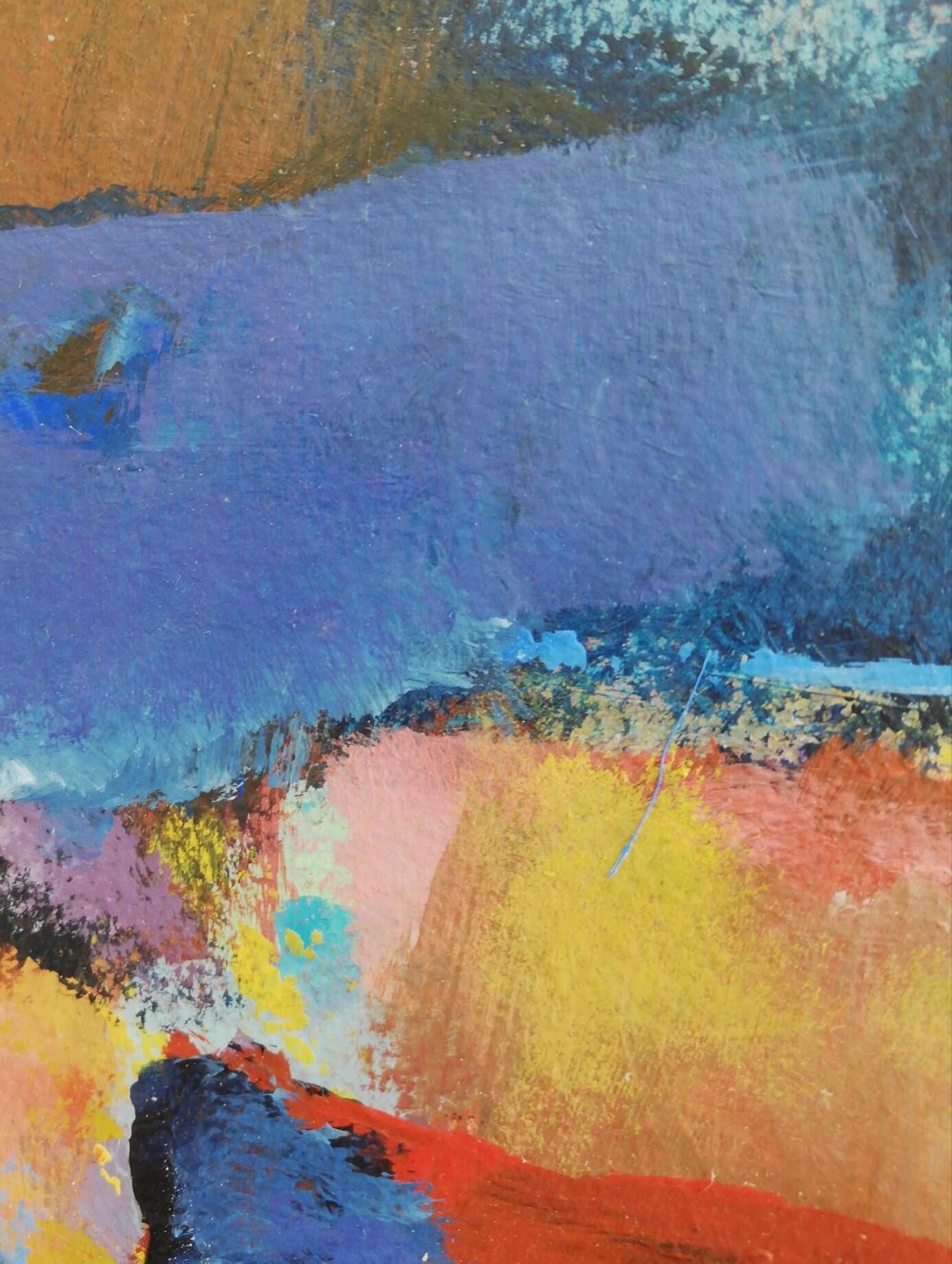 Hidden Gems Acrylic Painting Abstract Acrylic Painting - Etsy