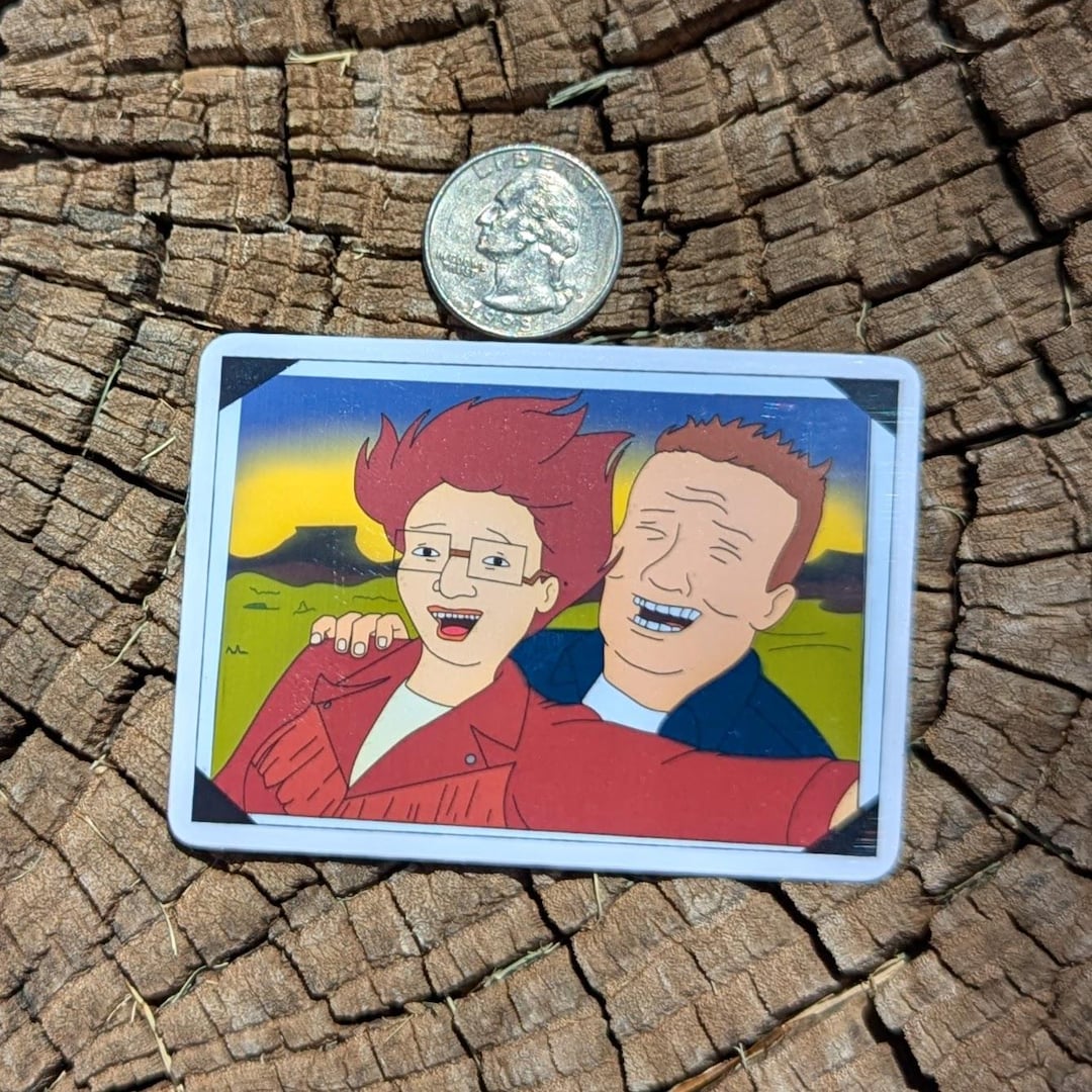 King of the Hill Hank and Peggy Hill Selfie Decal - Etsy