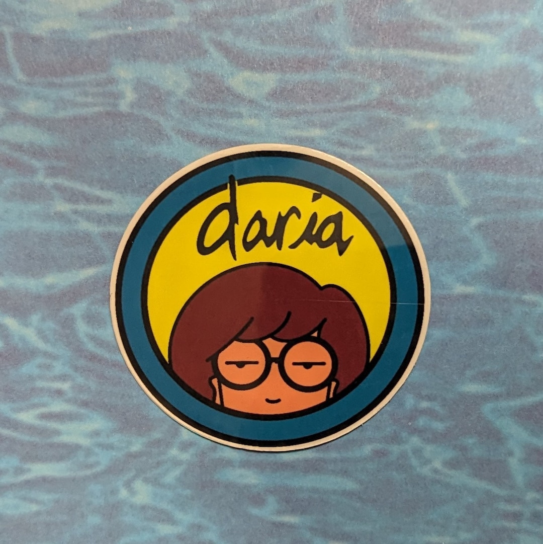 Daria Logo 3-inch Waterproof Weatherproof Decal - Etsy