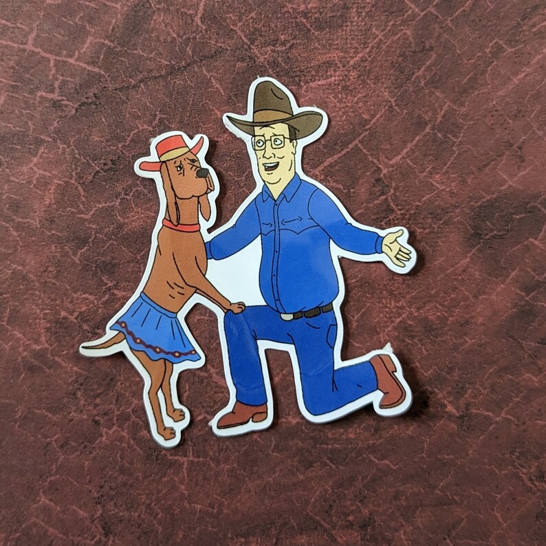 Hank Hill and Ladybird Dancing King of the Hill 3 Inch - Etsy