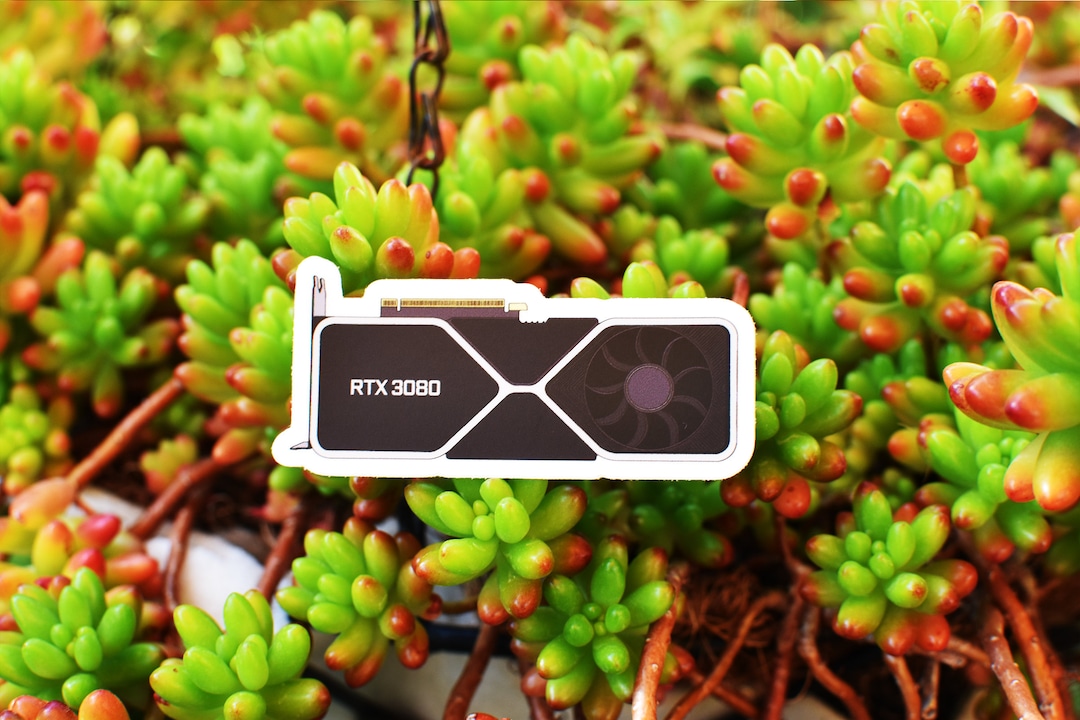 RTX 3080 Founders Edition Sticker | Water Bottle Sticker | Laptop ...