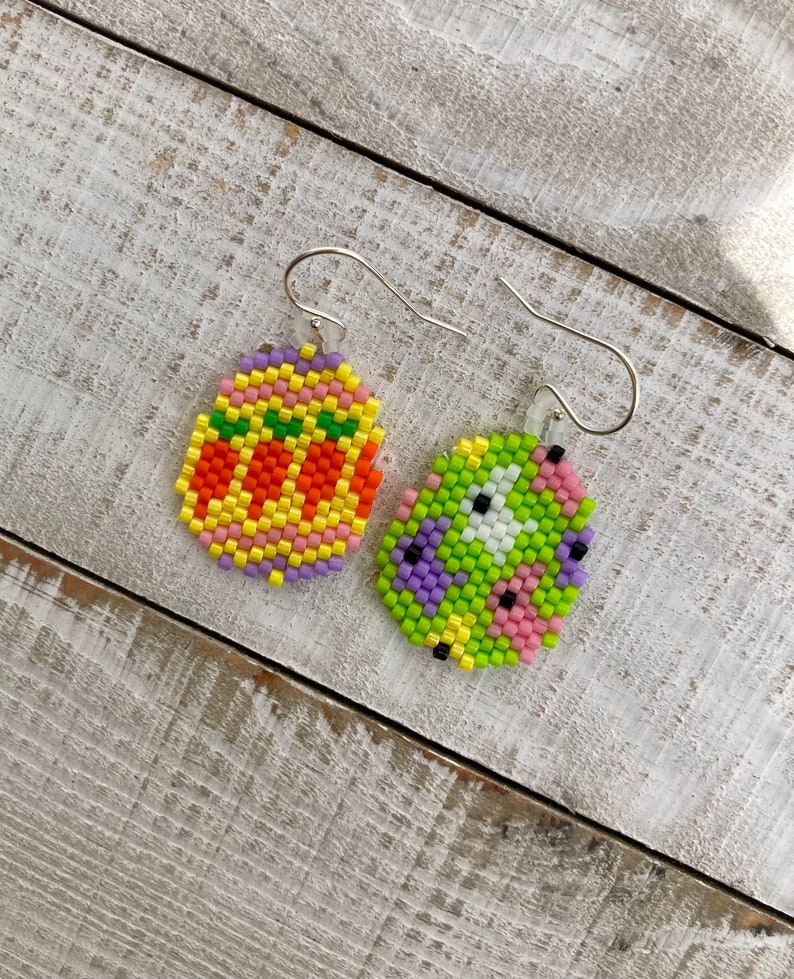 The EASTER Collection - Handmade Easter Themed Beaded Earrings ...