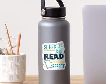 Eat Sleep Read Repeat - Etsy