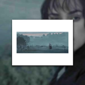 Pride and Prejudice Darcy Field Scene 2005 Movie Print of Original ...