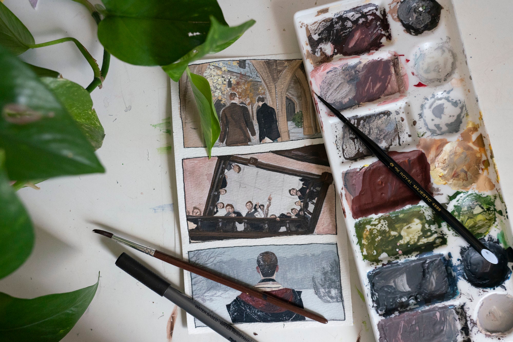 Dead Poets Society Scenes Print Original Painting | Etsy