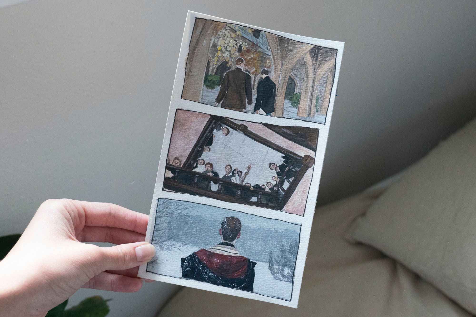 Dead Poets Society Scenes Print Original Painting | Etsy