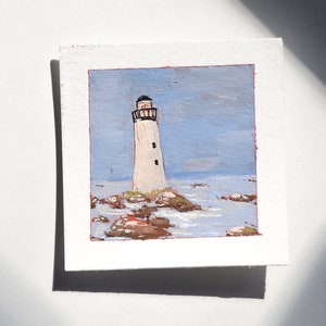 Vintage Lighthouse Print Nautical Home Decor Nautical Wall Art Beach ...