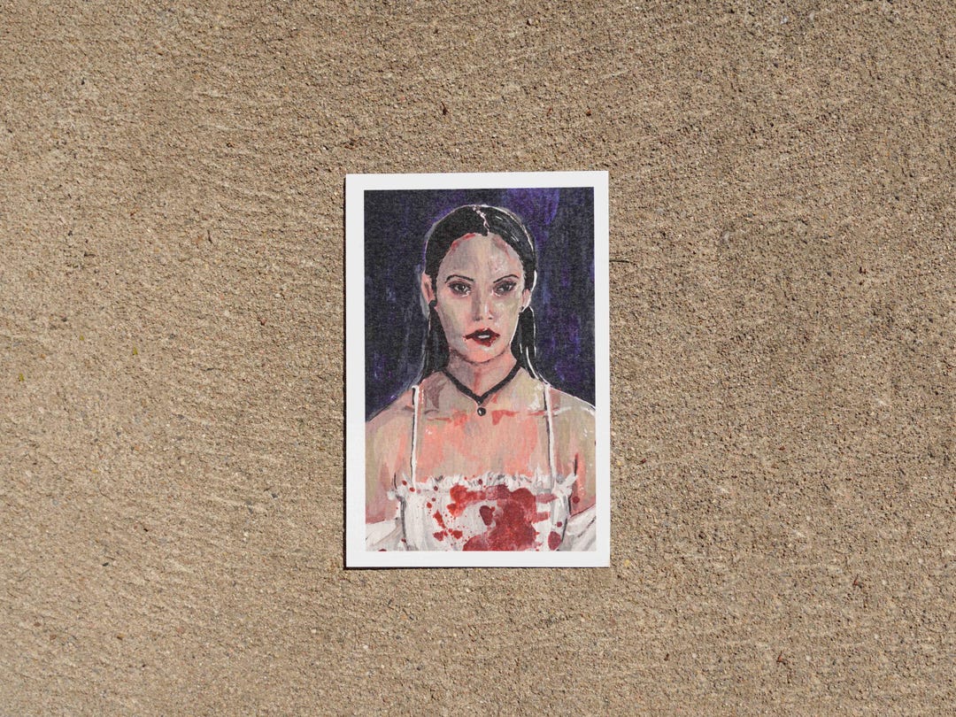 Jennifer Check Horror Movie Print of Original Painting - Etsy UK