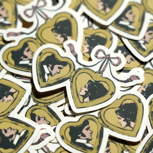 Pride and Prejudice Locket Sticker Design - Etsy