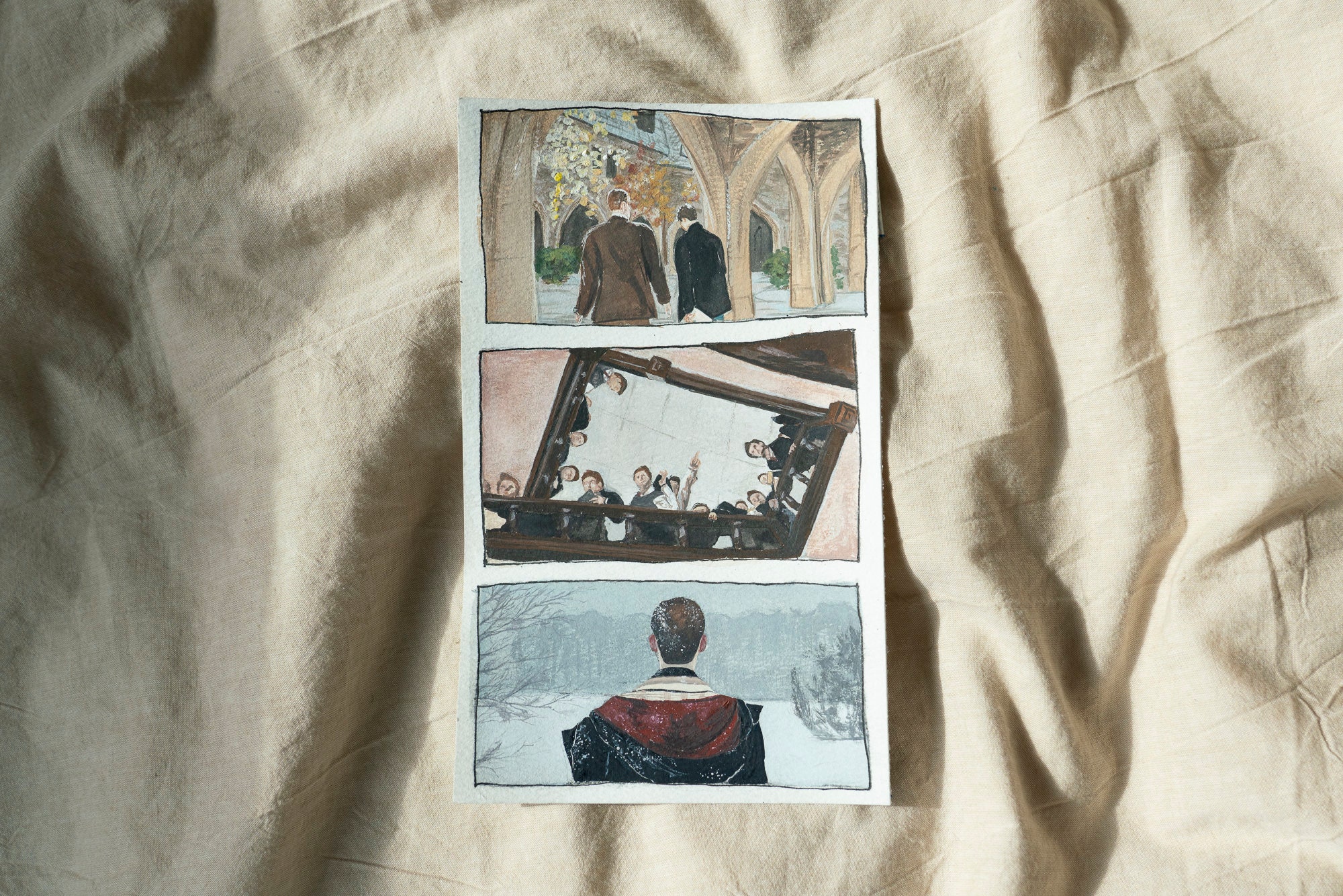 Dead Poets Society Scenes Print Original Painting | Etsy