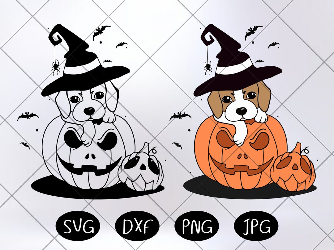 Сute Ghost Dog Svg Boo Svg Halloween Dog Svg Cute Halloween Files for ...