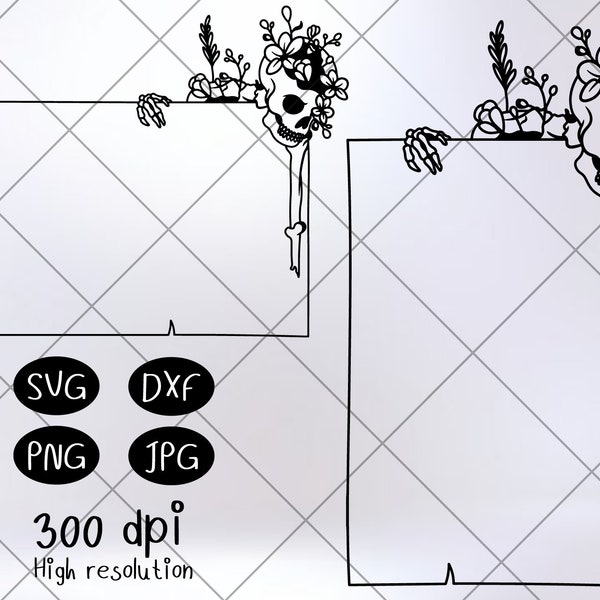 Rectangle Frame Svg - Etsy