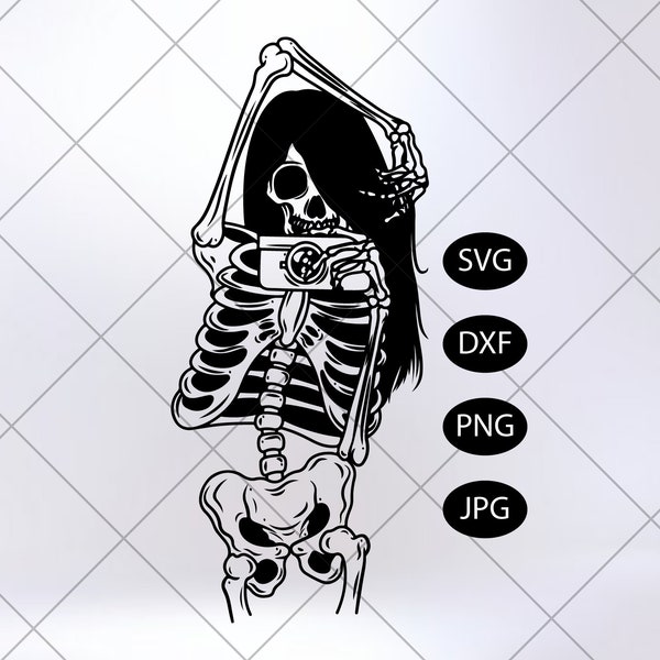 Female Skeleton - Etsy