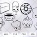 Cute Food Svg Bundle Cut Sweet Svg Food Bundle Cute Svg Food Svg Food ...