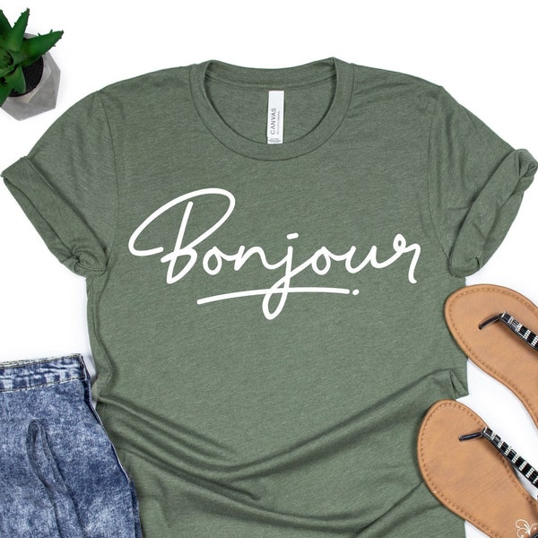 Bonjour Paris - Etsy