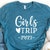 Custom Location Girls Trip Shirt, Personalized Girls Trip Shirt, Custom ...