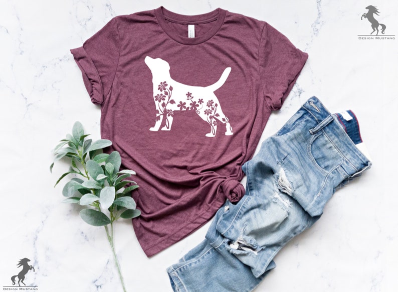 Floral Dog Shirt Floral Dog Tee Flower Dog Shirt Animal - Etsy