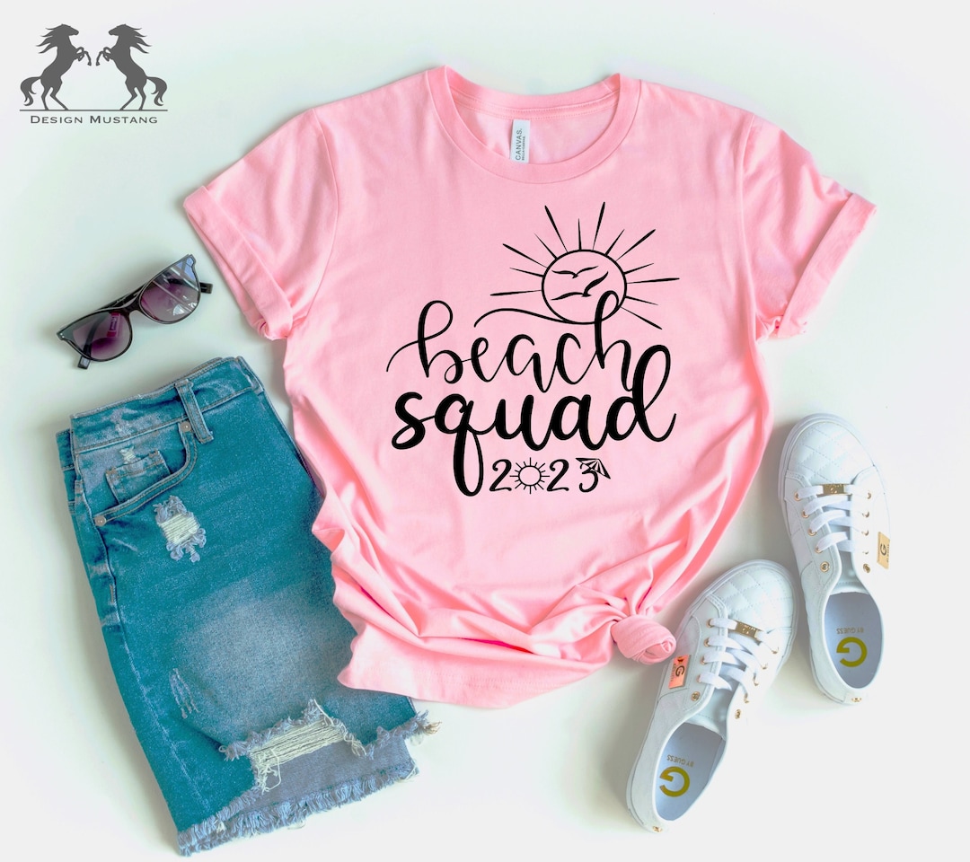 Strand Trupp 2023 Shirt, Strand Shirt, Strandurlaub Shirt, Mädchen ...