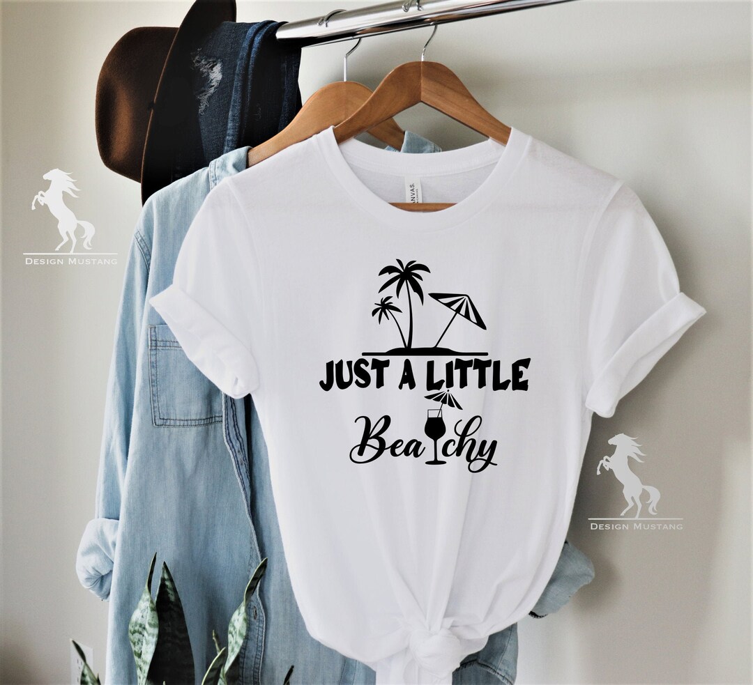 Nur ein kleines Beachy Shirt, Ein kleines Beachy T-Shirt, Strand Shirt ...