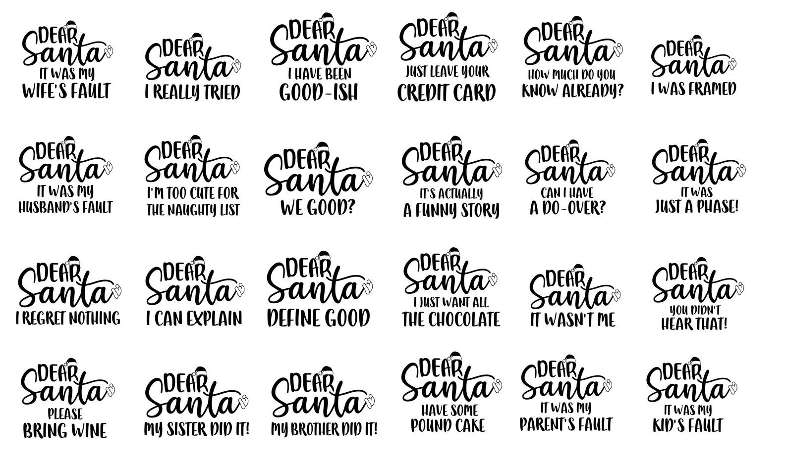 Dear Santa Shirts Family Christmas Shirts Dear Santa - Etsy