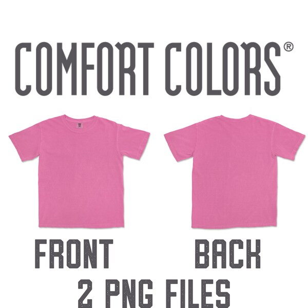 Comfort Colors 1717 Peony Mockup - Etsy