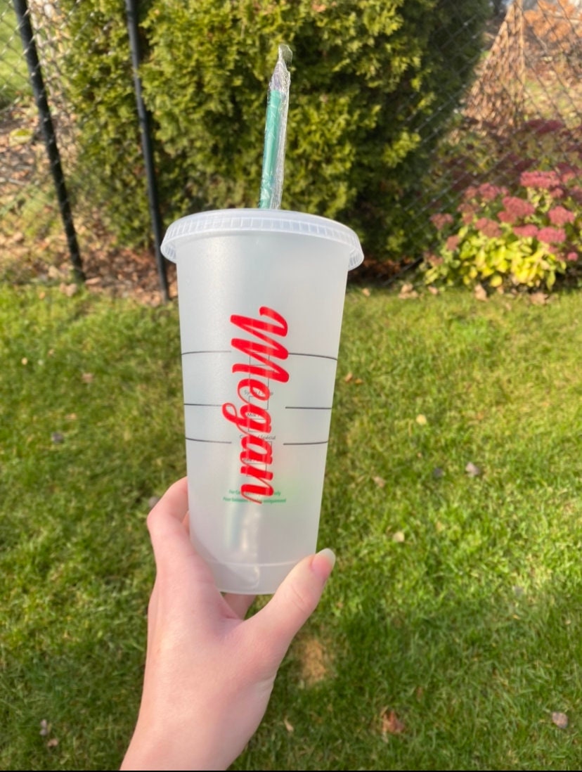Grinch Starbucks Cold Cup - Etsy