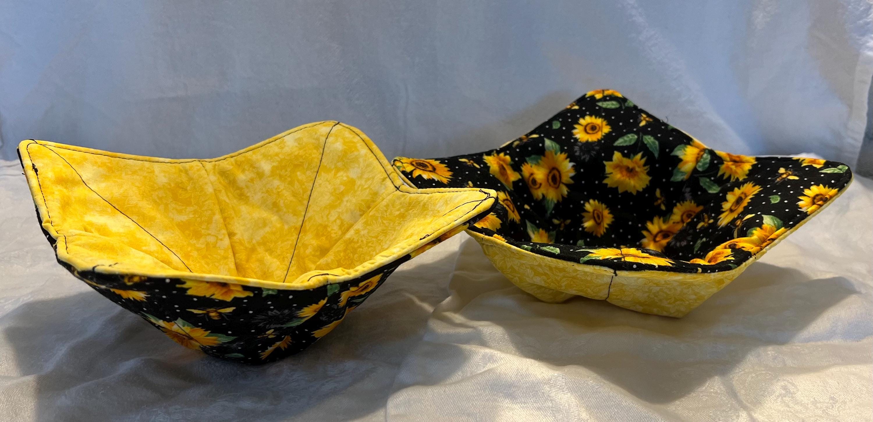 Fabric Bowl Cozy for Microwave Part 6 - Etsy
