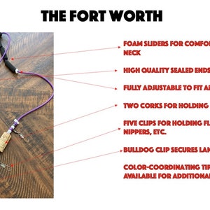 The Fort Worth Fly Fishing Lanyard - Etsy