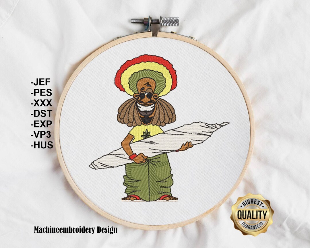 Embroidery Hemp Man / Embroidery File Hemp Men / Hemp Boy Embroidery ...