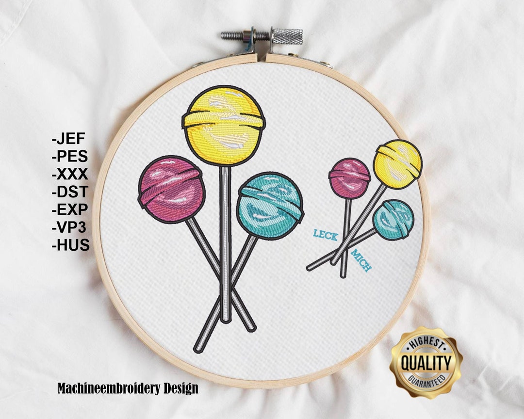 Embroidery Lolly Lollie Embroidery Design, Trick or Treat Motif for ...