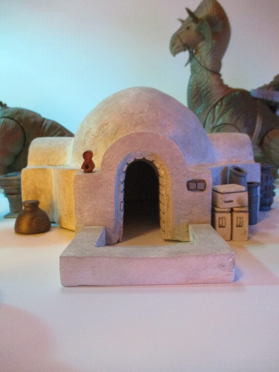 Skywalker & Lars Homestead Star Wars Diorama W/ Kenner - Etsy