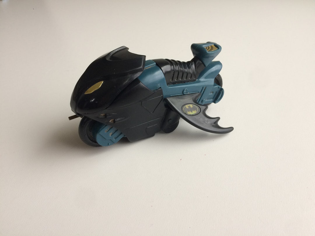 Batcycle vintage de 1990, Vintage Batcycle Batman Coleccionable - Etsy ...